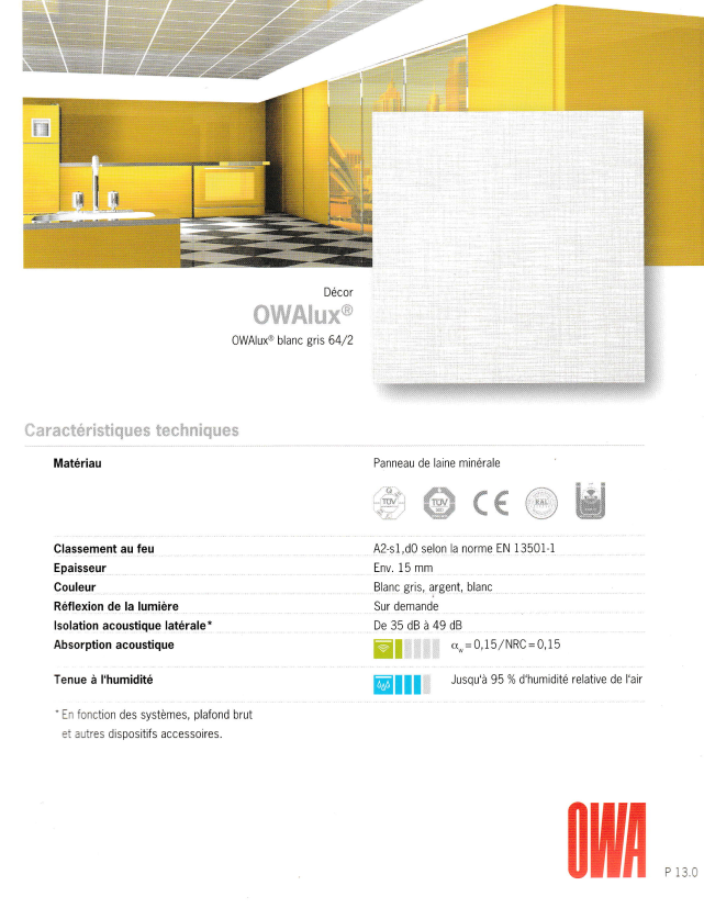 OWA OWALUX anti bactérien - FLOOR DECOR